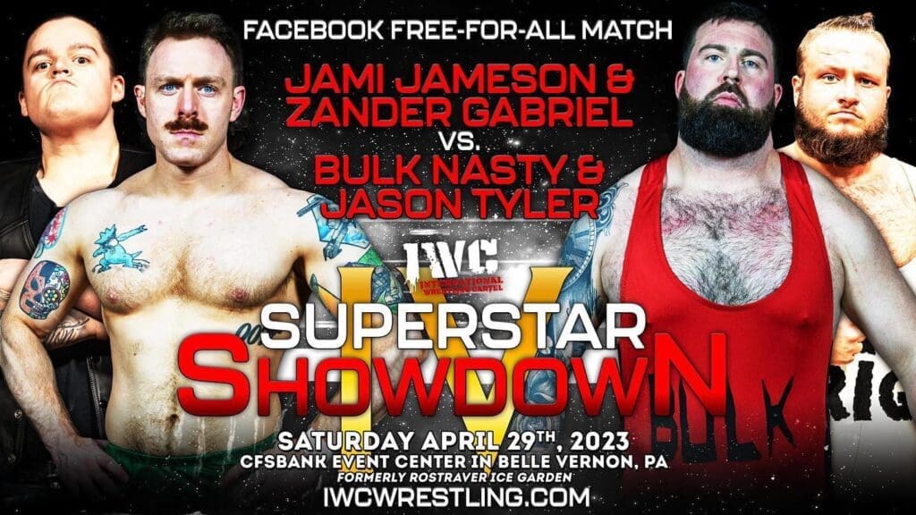 SUPERSTAR SHOWDOWN IV returns on April 29th!!! | IWCwrestling.com
